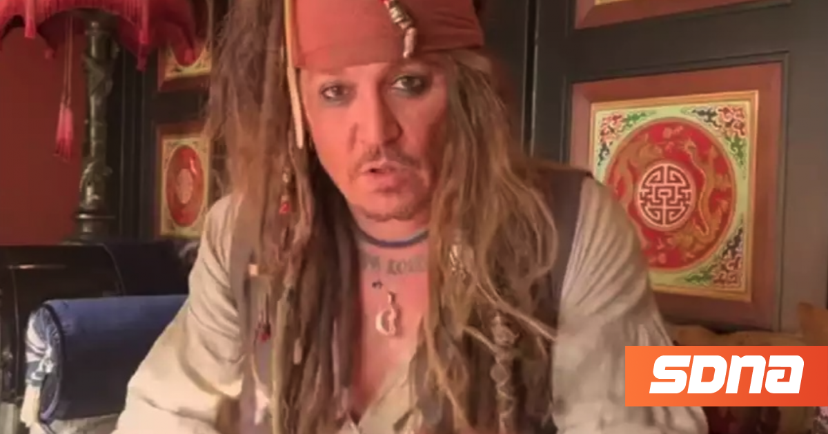 Ο Τζόνι Ντεπ ως Τζακ Σπάροου ξανά για καλό σκοπό (Video) | SDNA